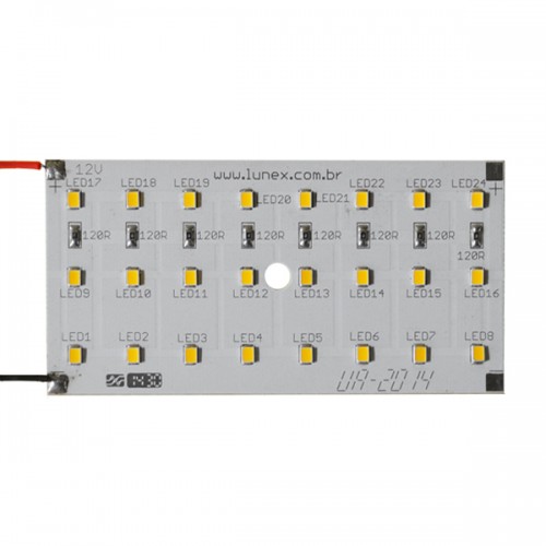 Modulo de Led 2835 - 6W 12V -Dimerizável